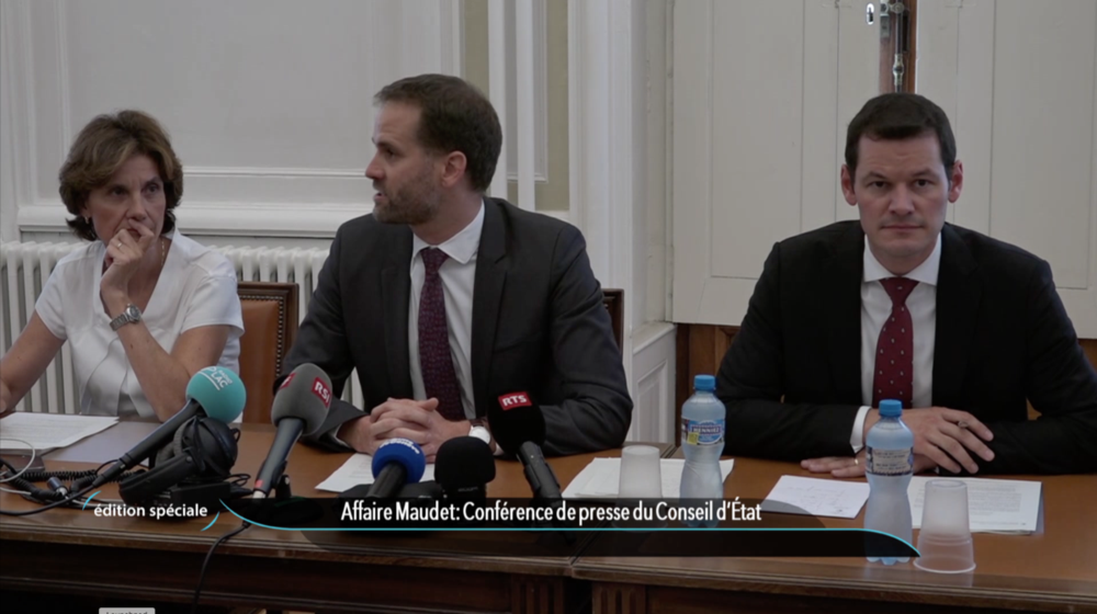 Emission spéciale affaire Maudet