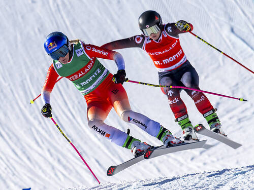 Podium no 73 pour Fanny Smith à Saint-Moritz