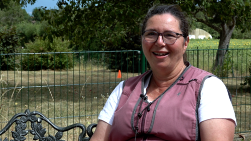 Amanda Petitpierre, un changement de vie qui a du chien