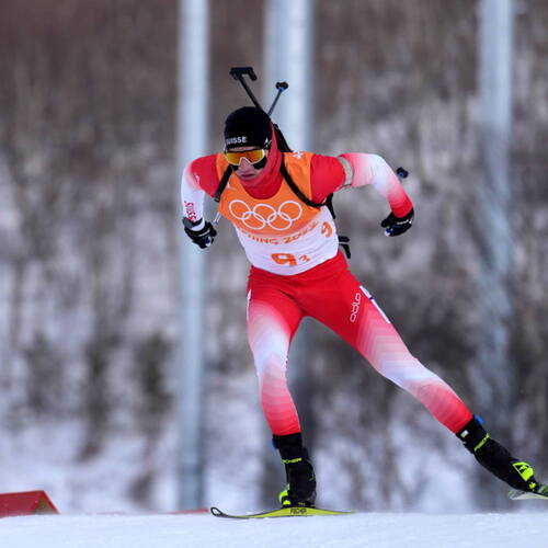 Le Suisse Hartweg sur le podium à Kontiolahti