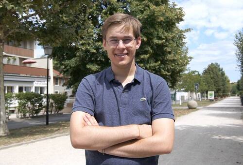 Gabriel Haddad, plus jeune candidat genevois aux élections fédérales