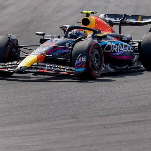 Sergio Pérez (Red Bull) partira en pole position