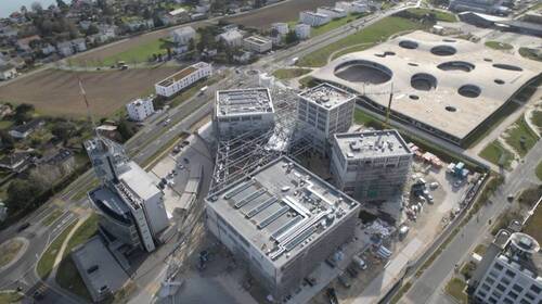 À Écublens, la future RTS prend forme