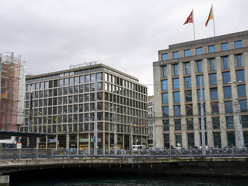 Credit Suisse vend son bâtiment historique à Genève