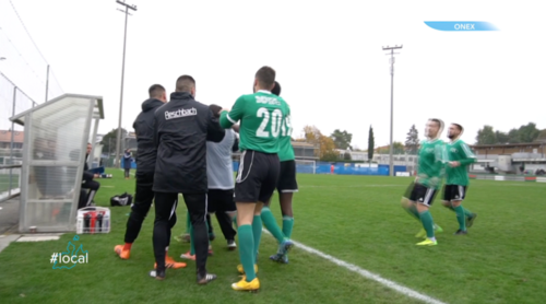 Sur le banc du FC Onex